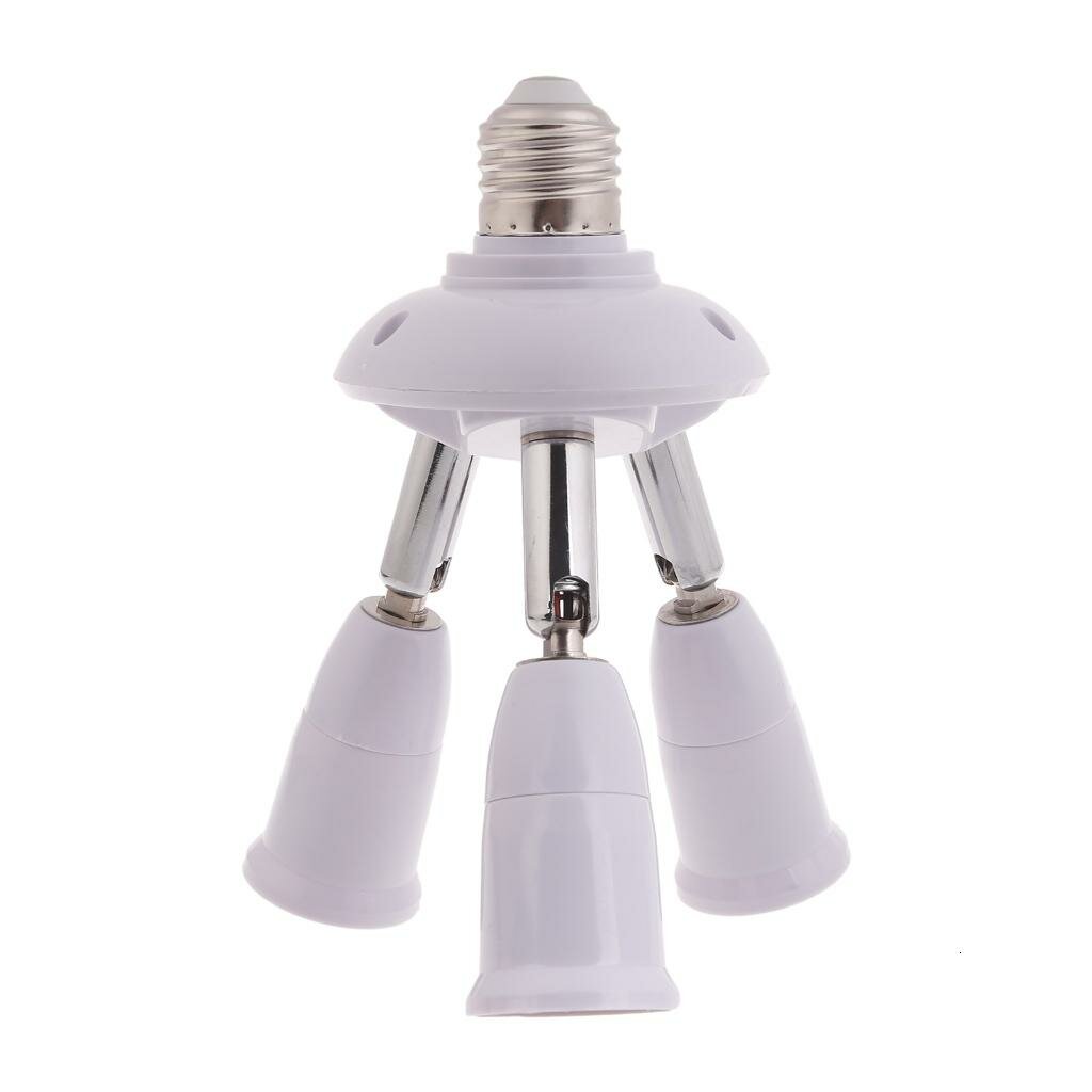 Адаптер патрона лампы E27 2/3/4/5 в 1, Один на троих