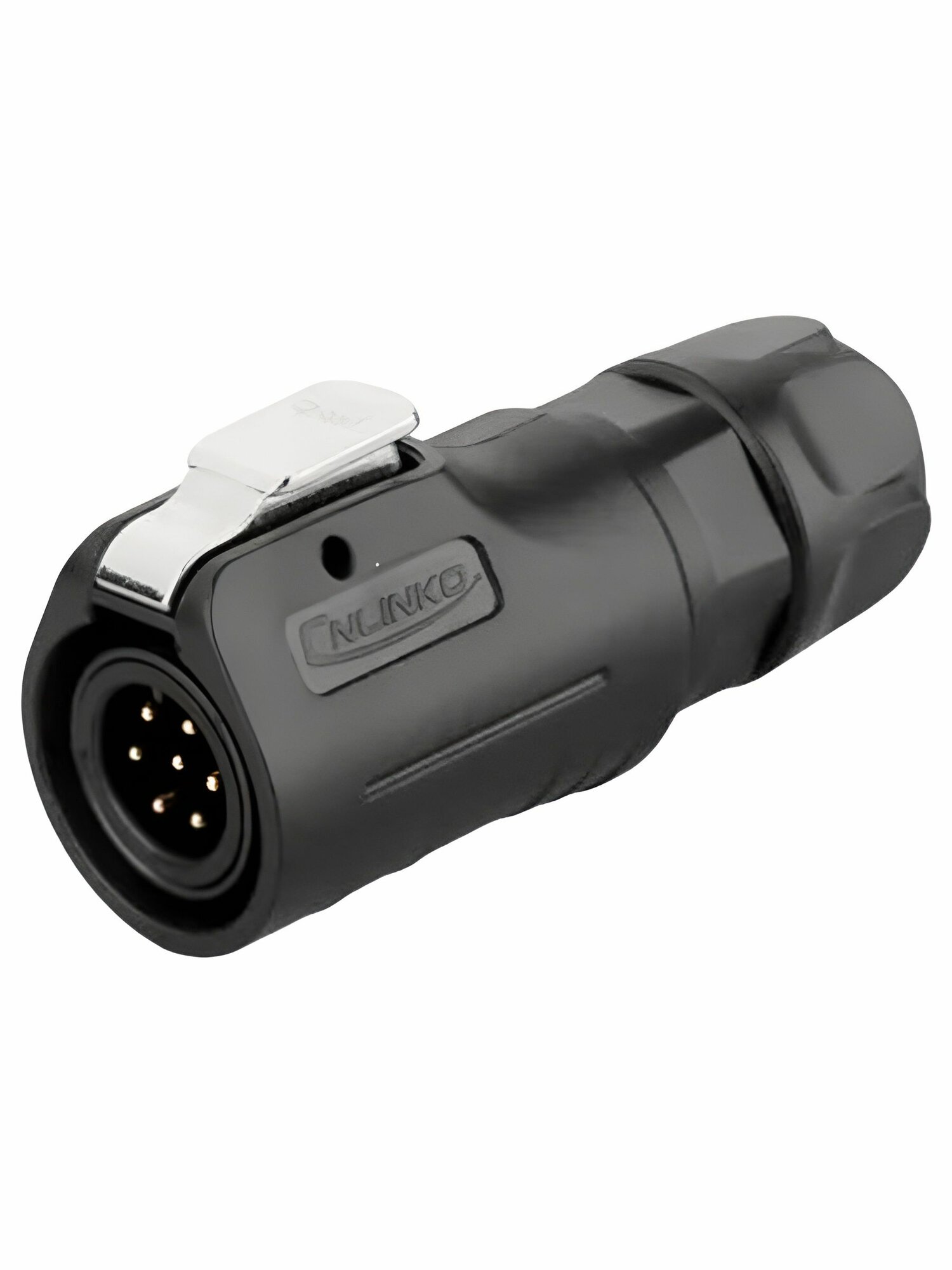 Разъем CNLINKO LP-12 7-пиновый, 7pin, папа, IP67, штекер