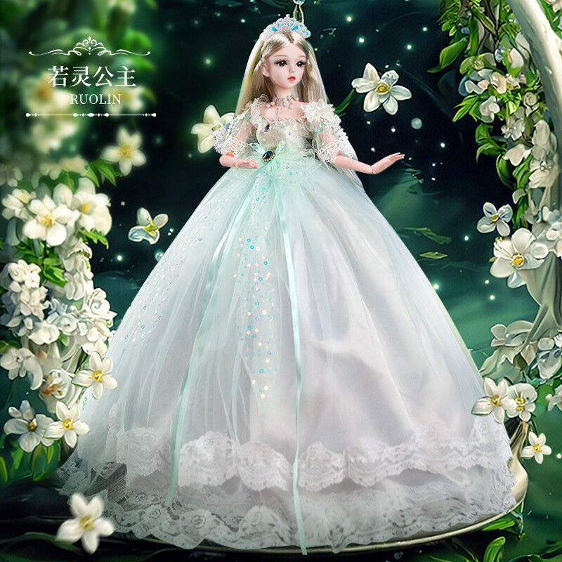 60cm Aisha Aisha Очень большая кукла 2023 года Набор для переодевания Девочка Принцесса Большого размера Детская игрушка кукла