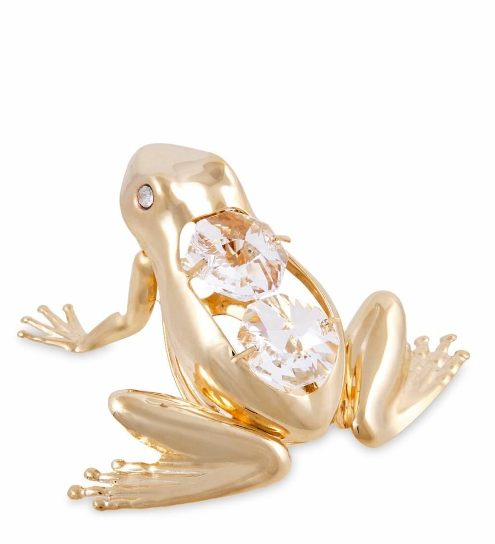 Фигурка Лягушка A574684 Crystal Temptations, Металл, кристалл