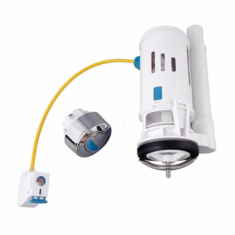 Арматура для сливного бачка с двойным смывом, разделенный тип