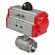 Кран шаровой DN.ru кшмп.316.230-ISO Ду100 Ру40 с пн. приводом SA-130