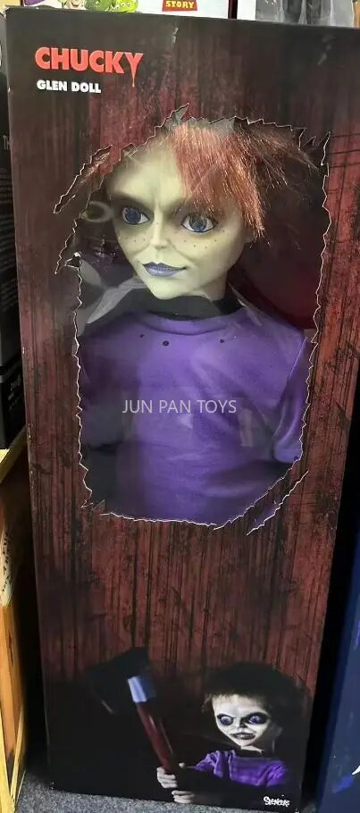 MDS Chucky детская игровая кукла Glen Spirit 24-дюймовая интерактивная коллекционная фигурка ужасов для взрослых, классическая игрушка в подарок из фильма YH185