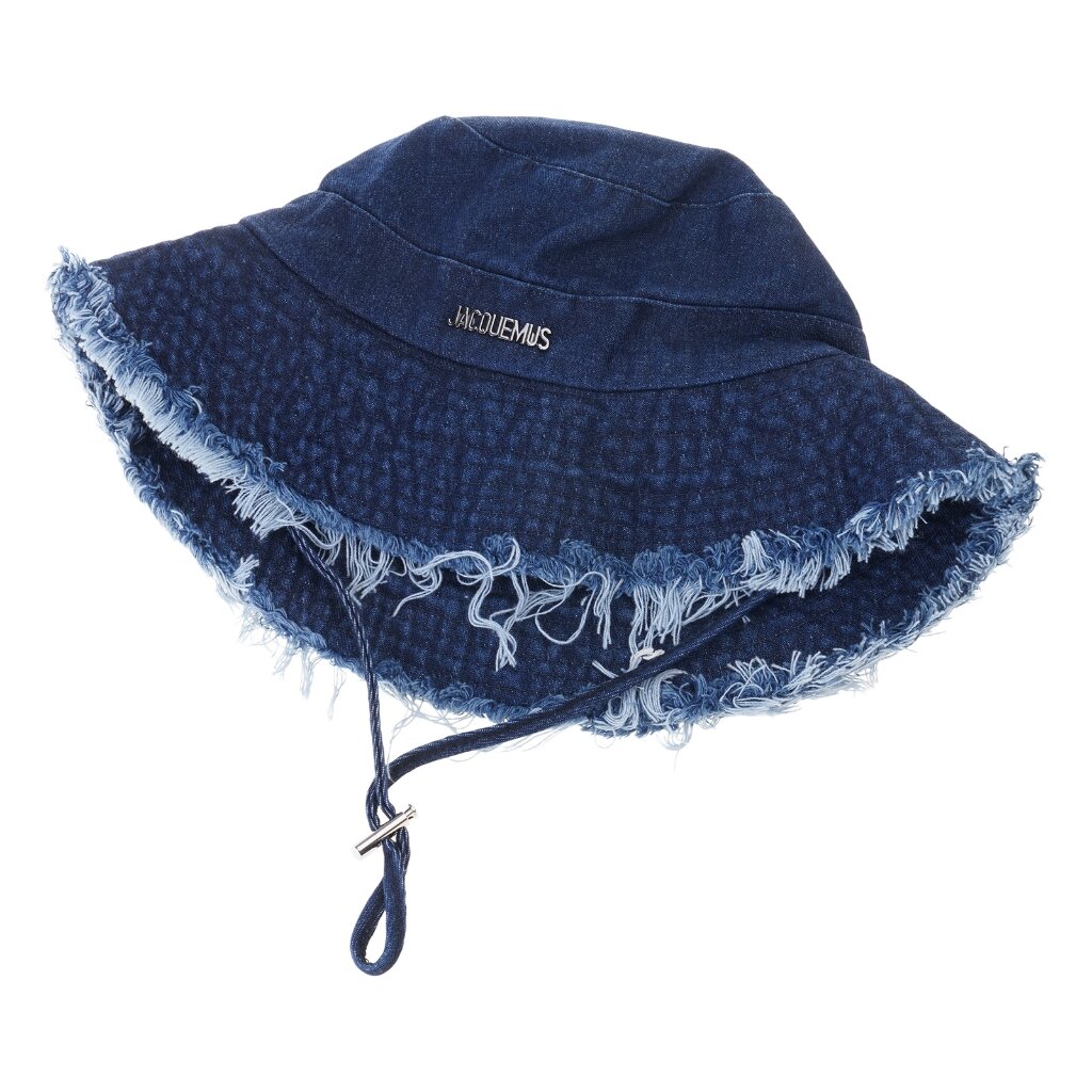 Корейская версия леопардовой шляпы рыбака-темно-синий