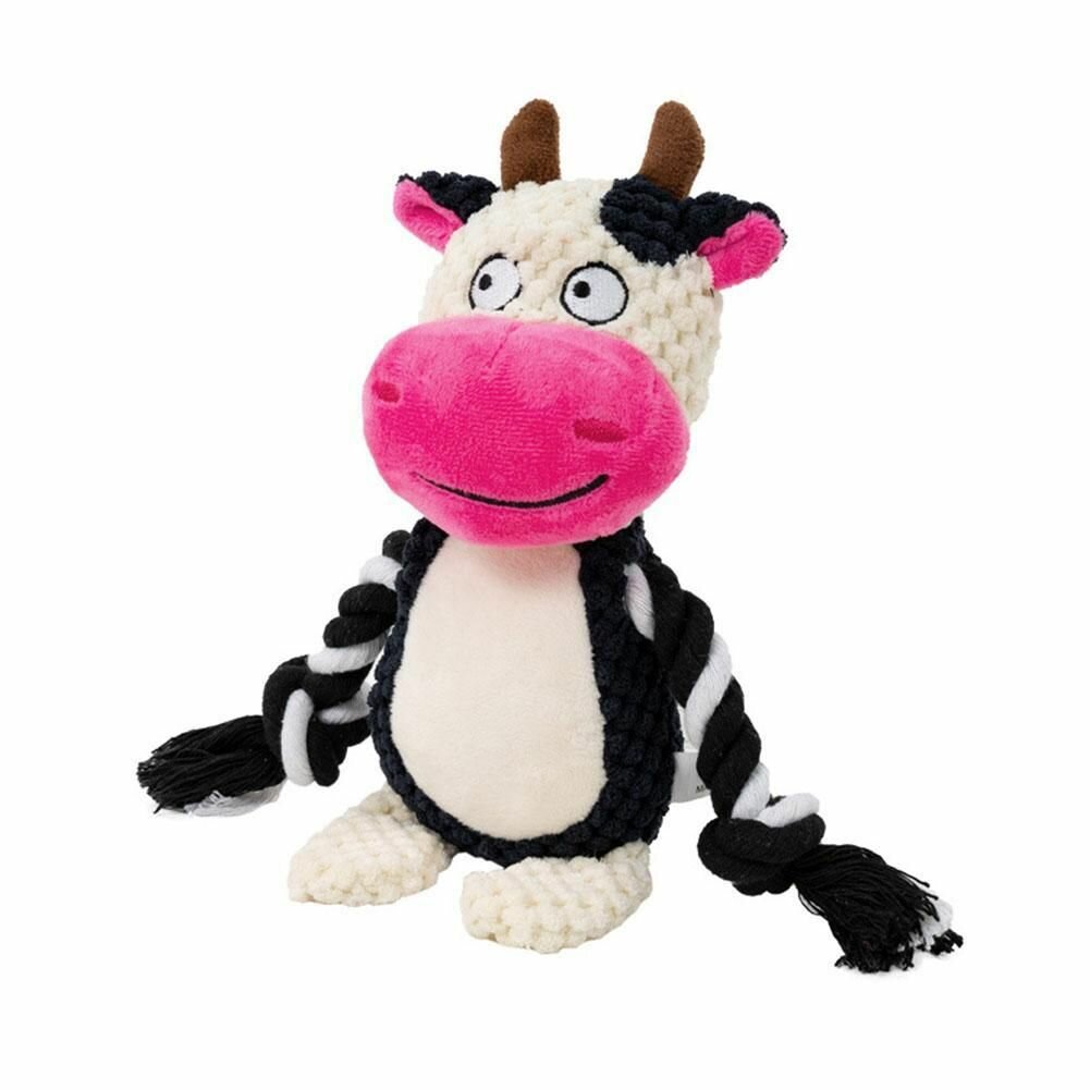 Игрушка для собак и кошек с пищалкой, свинка с пищалкой