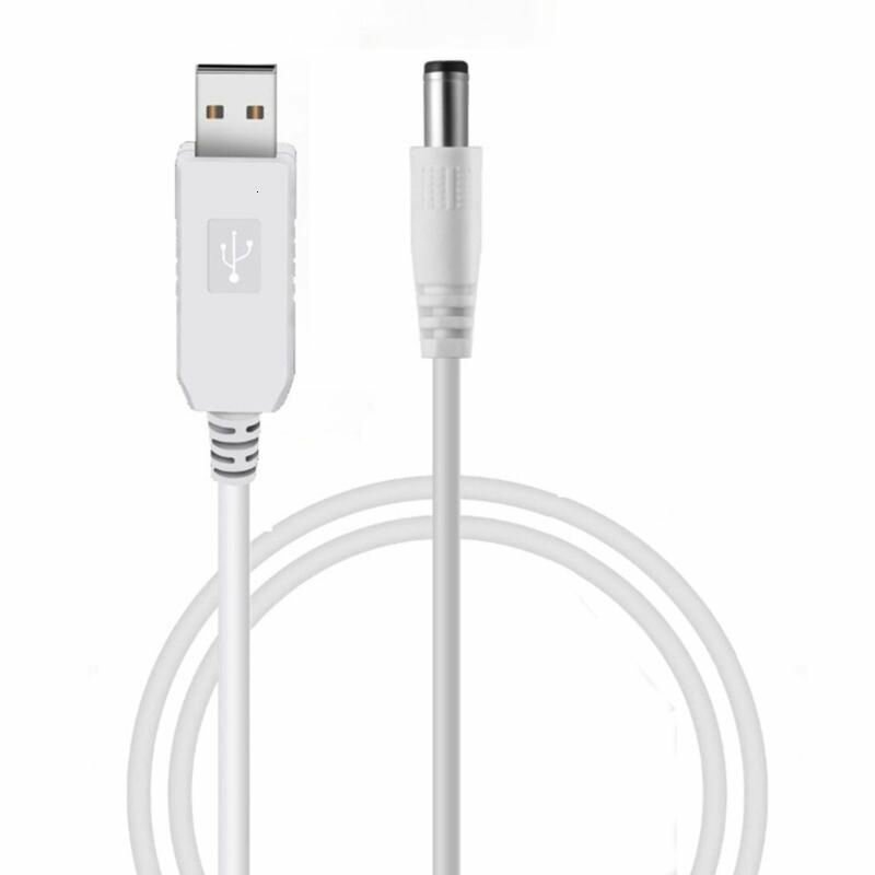 Кабель USB-DC 9V/12V с адаптерами, - Одиночная линия 9 В