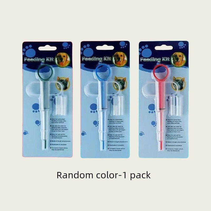 Дозатор лекарств для собак и кошек, устройство для кормления щенков и котят, шприц-дозатор для сухого и влажного корма