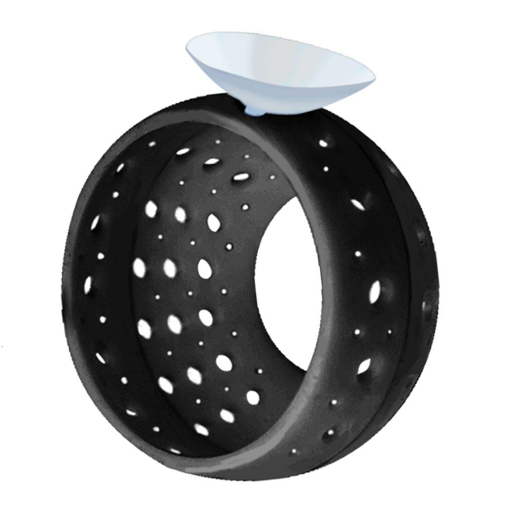 Цветная пещера для аквариума с рыбками, бонсай, декор, Черный