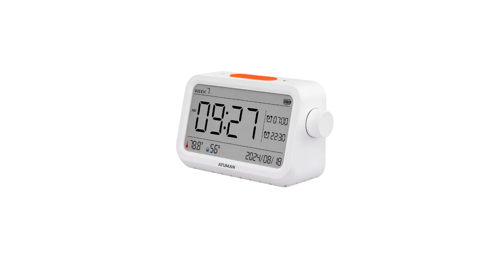 Многофункциональный будильник Atuman Multifunctional Thermohygrometer Alarm Clock (MT2)