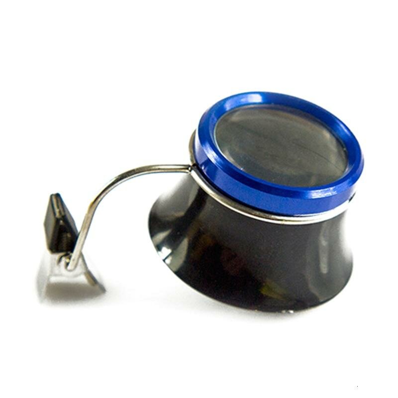 Красные/синие очки-лупа 10X