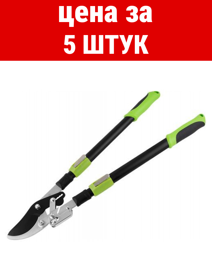 Комплект 5 шт, сучкорез 450ММ С храп МЕХ телескоп ручки 0207 ЦИТ