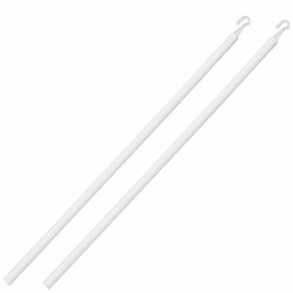 Белые Пластиковые Палочки Для Регулировки Оконных Жалюзи Размером 60.00X1.10X1.10Cm