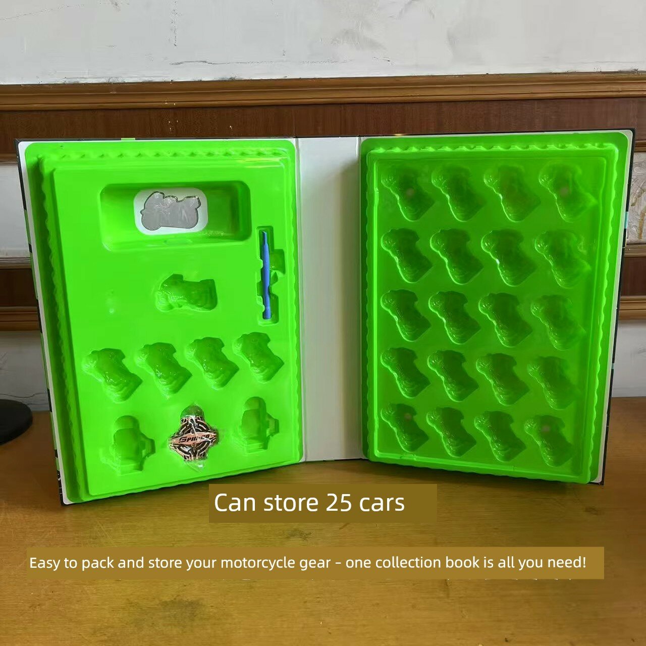 Книга для коллекционирования с держателем для мотоцикла и значком — отдельный аксессуар для коллекционеров