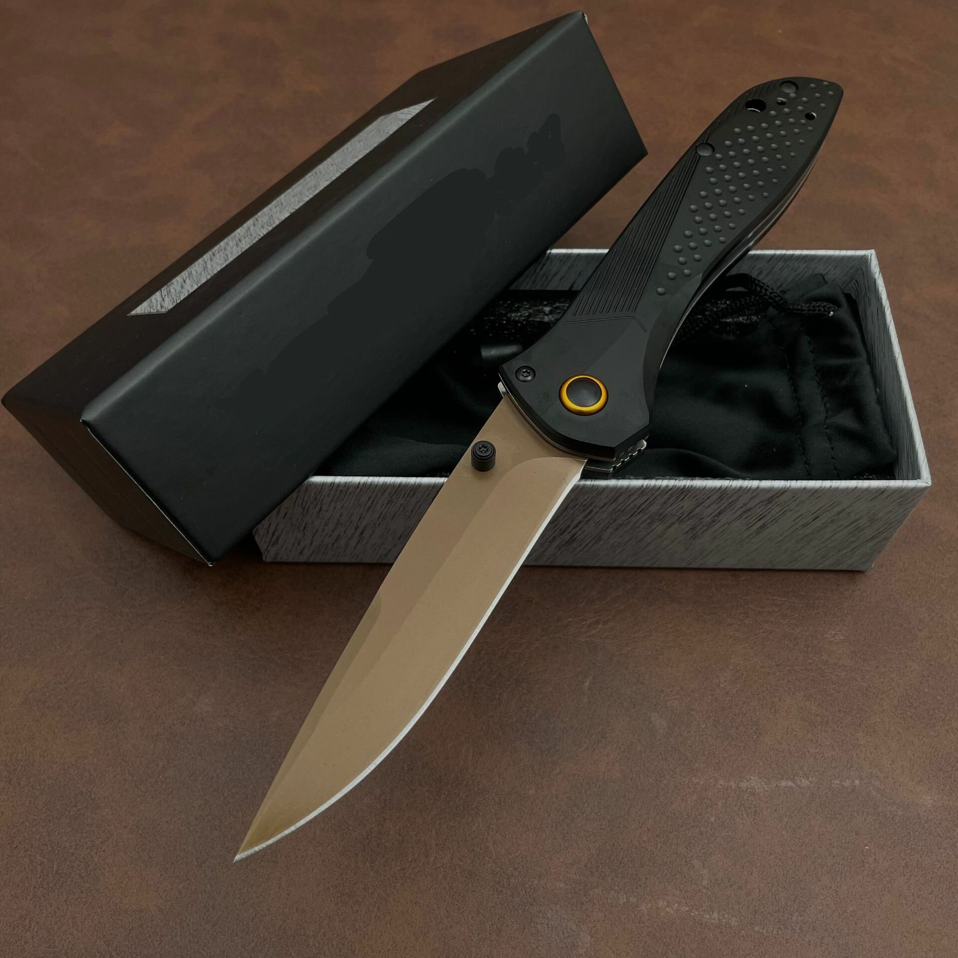 Горячая продажа складного ножа Butterfly 710EF с ручкой из алюминиевого сплава, острый складной нож для кемпинга, портативный многофункциональный карманный нож