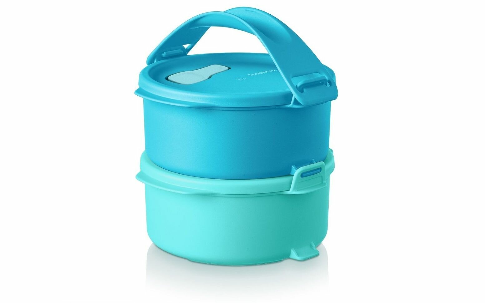 Контейнер Парад (550 мл), 2 шт, с ручкой Tupperware для еды с собой на работу и пикник