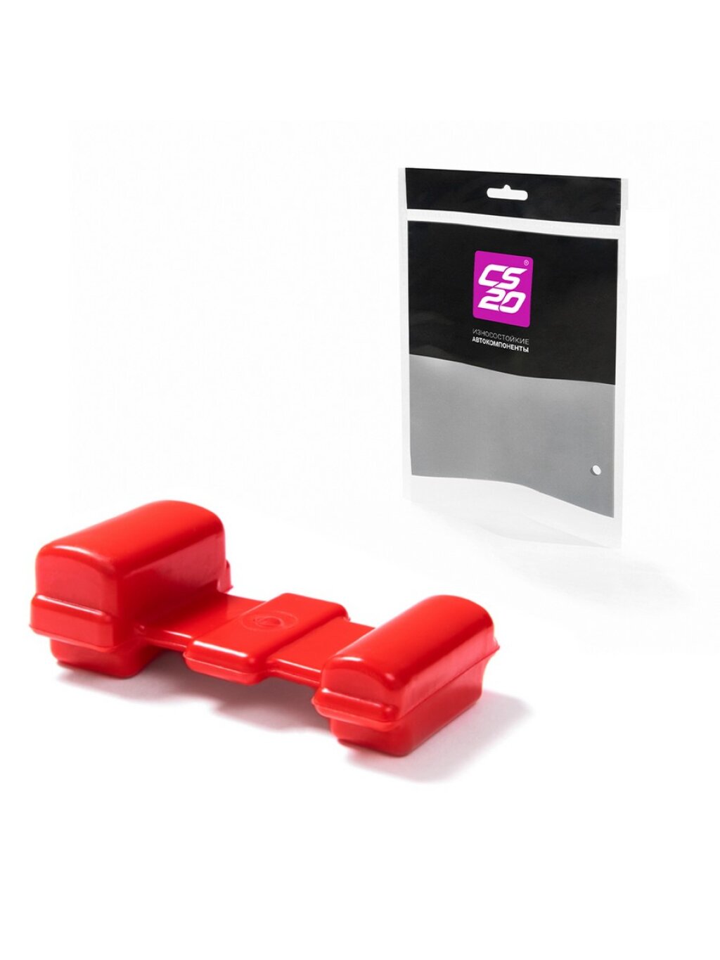 Подушка рессоры для а/м УАЗ 452 (полиуретан) "CS-20" Drive (красный) упаковка