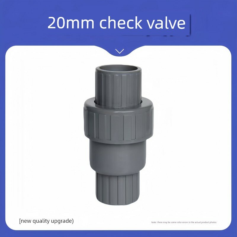 Водопровод для аквариума, аксессуары для жестких труб из ПВХ, обратный клапан для аквариумной трубы, нижний фильтр,