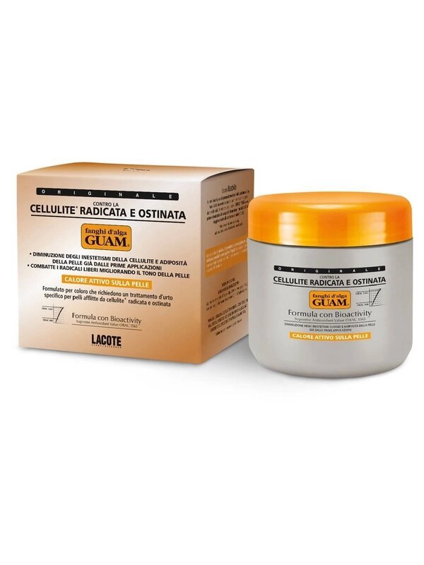 Guam Маска из водорослей для поздних стадий целлюлита, 500 г