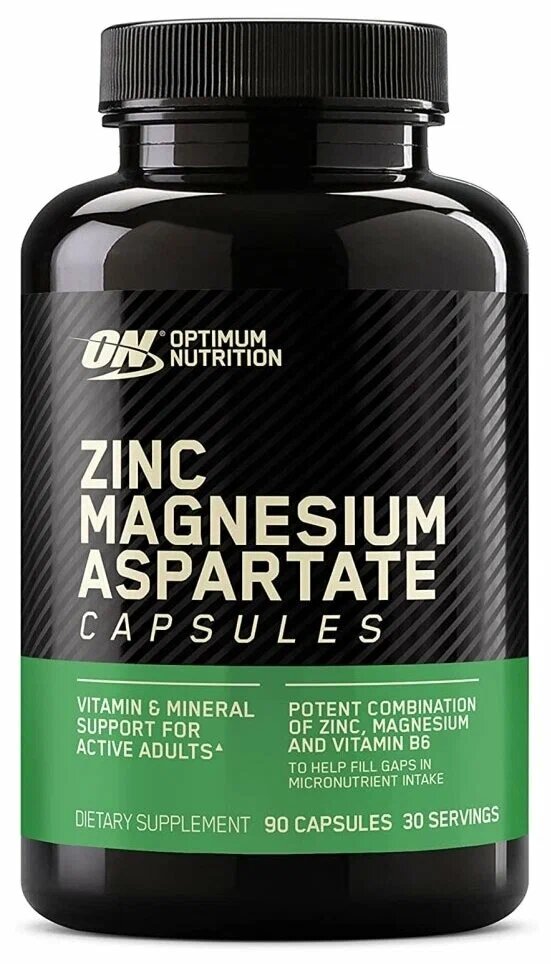 Витаминно-минеральный комплекс Optimum Nutrition ZMA, 90 капсул