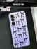 Чехол на Realme C85 / Реалми C85 с принтом Black bows, прозрачный