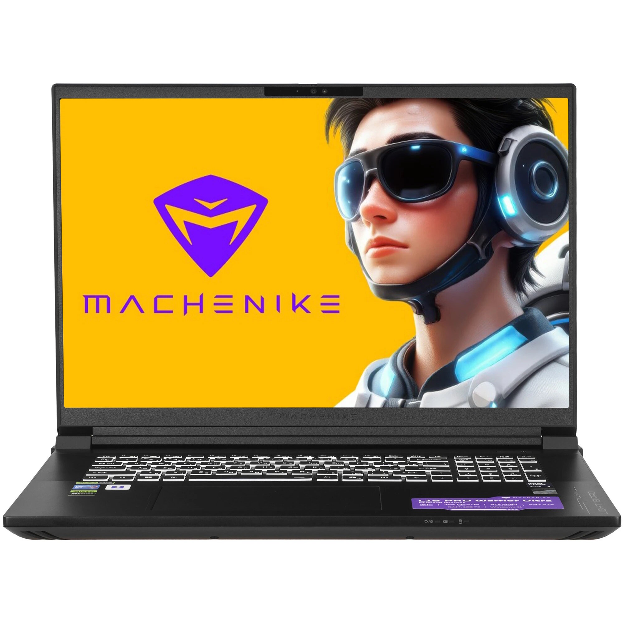Игровой ноутбук Machenike L18 PRO Warrior Ultra 18 IPS/Core Ultra 9 275HX/128Gb/2Tb/RTX 5090/WIn 11 черный