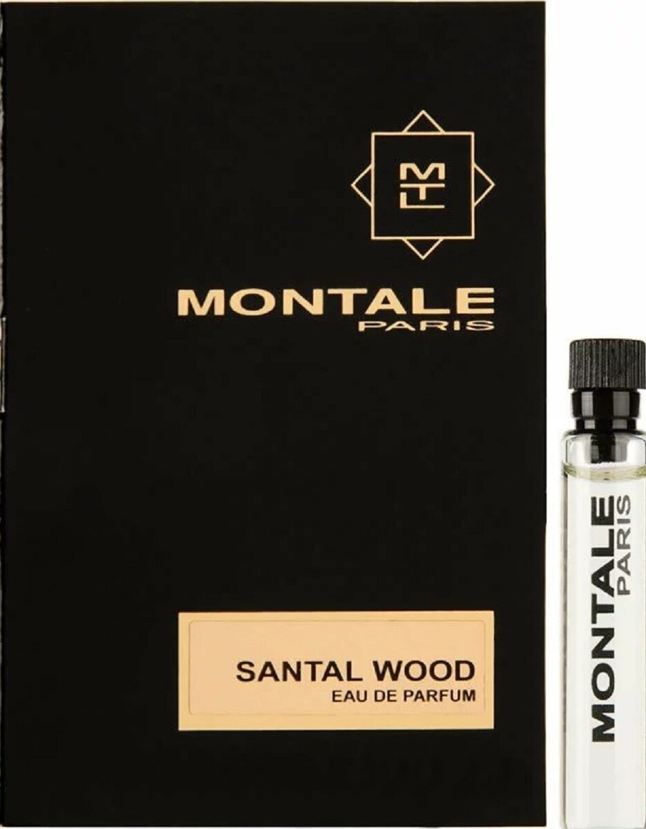 Парфюмерная вода мужская женская MONTALE Santal Wood унисекс 2мл (edP - eau de Parfum)