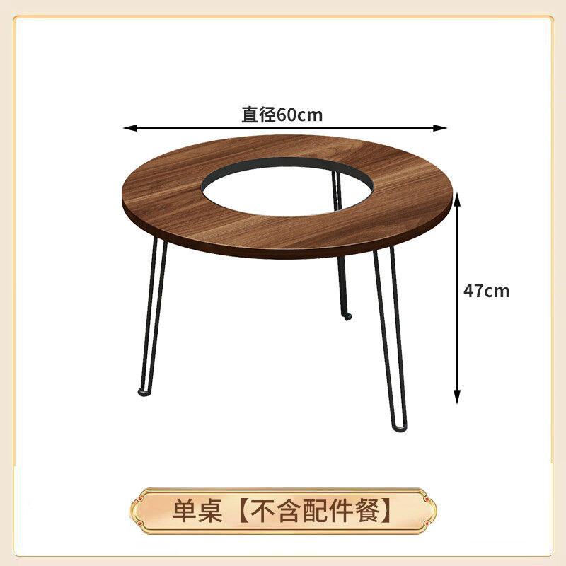 Уличный гриль для домашнего использования, портативный складной стол для барбекю без дыма, угольный гриль для уличного двора, печь для заваривания чая