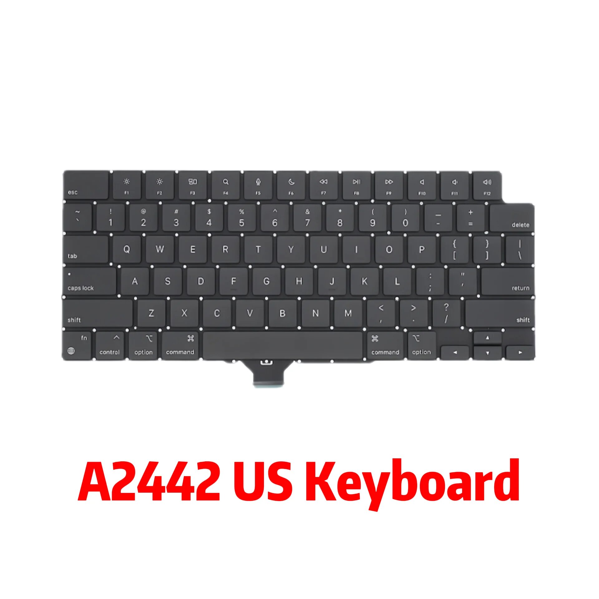 Клавиатура для MacBook Pro Air Retina 13.3", 15.4", 16" M1 H1KJRR A2442