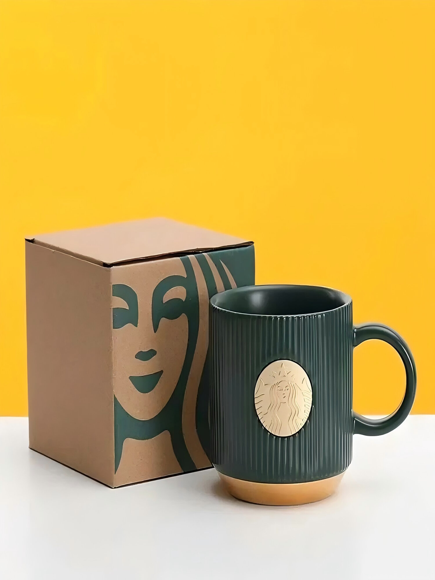 Starbucks Кружка, Керамика, офисные стаканчики для воды, 414 мл, 1 шт