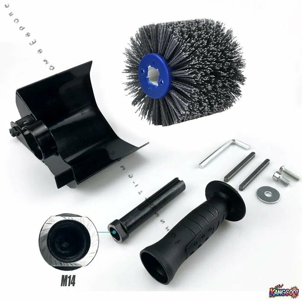 Насадка для УШМ нейлоновая Р80 браширование-1