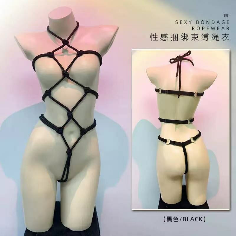 Комплект сексуального белья Xiyun Xunhuan с открытым промежностью, без необходимости снимать, прозрачный соблазнительный комплект