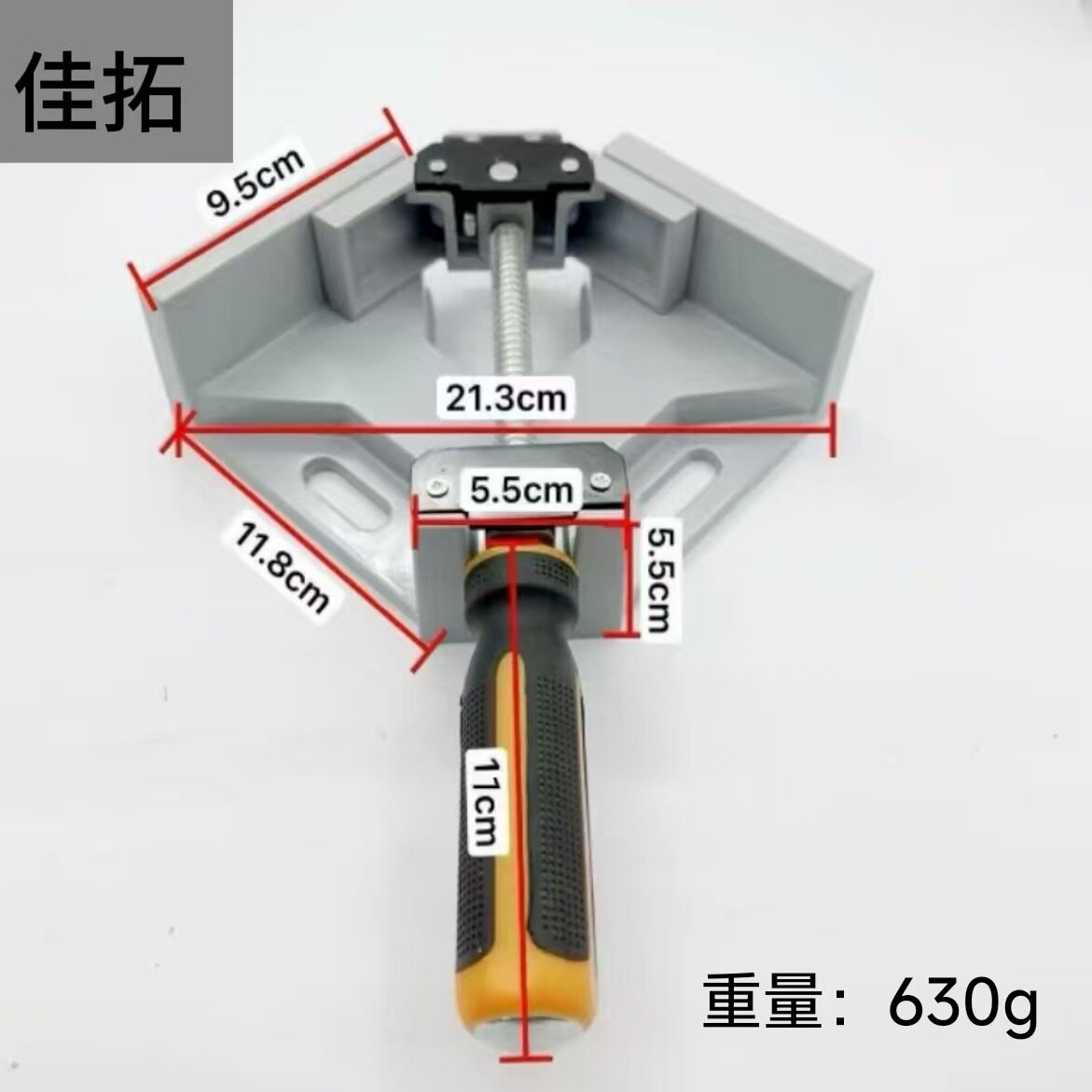 90-градусный угловой зажим для деревообработки, сварочный зажим, быстрый зажим с одной ручкой