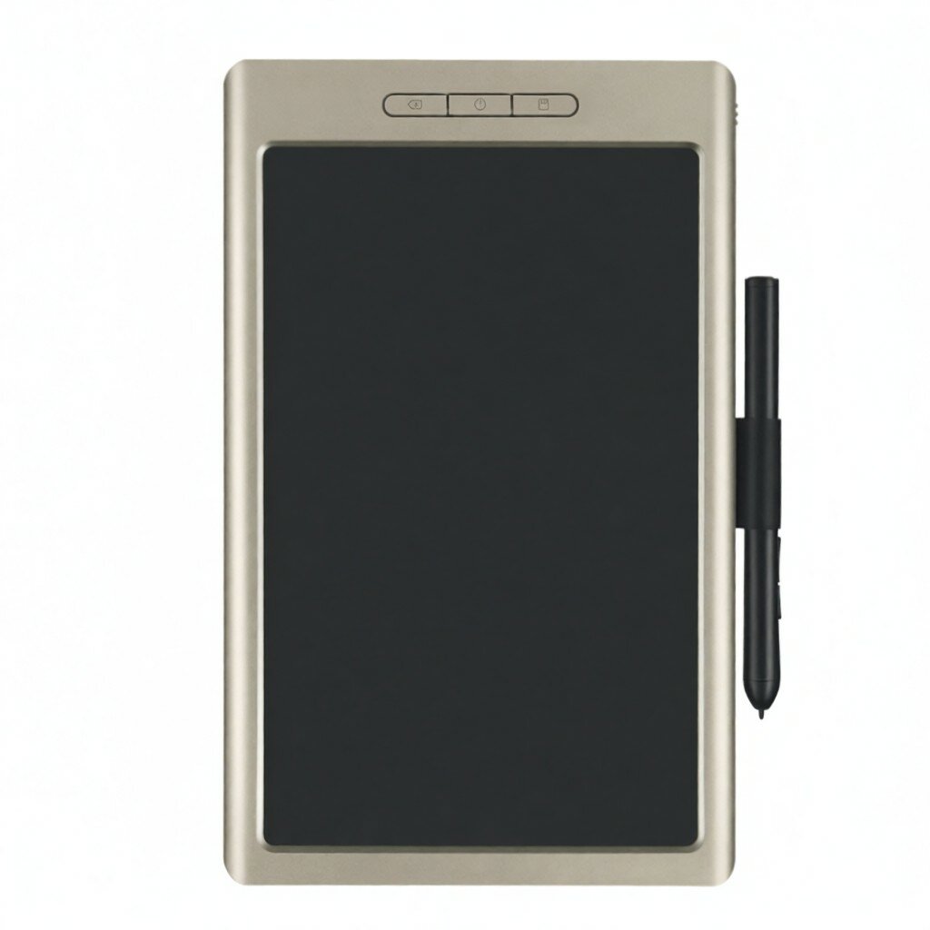 VSON Smart Graphics Tablet Digital Drawing Tablet 8192 Levels Pressure Sensitivity Synchronous Notes Transmission Gold White Grey Optional BT USB Connection 215*135mm Active Area 1000mAh Battery 5V/1A Input 25.6*16*1.17cm Size 335g Weight 1 Graphics