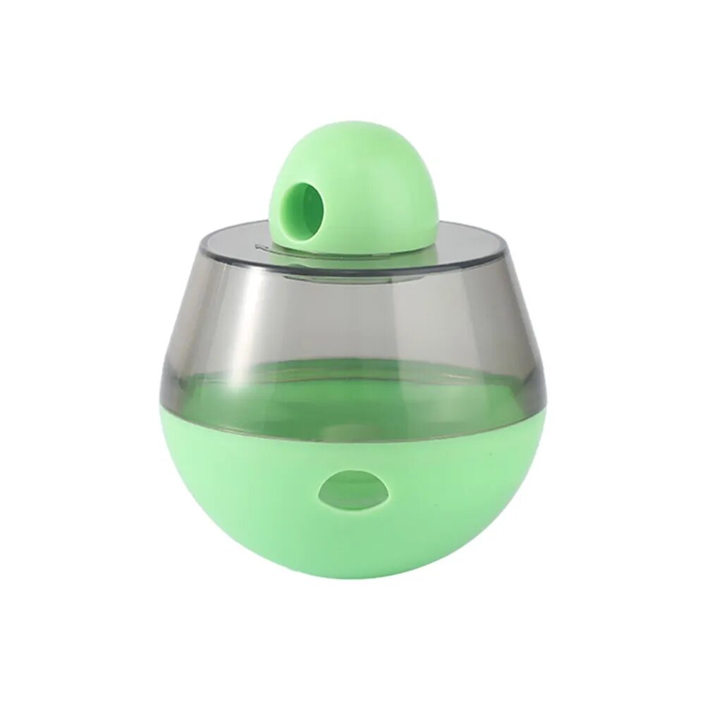 Катящийся дырявый пищевой шарик, обучение медленному приему пищи, развивающие игрушки для домашних собак