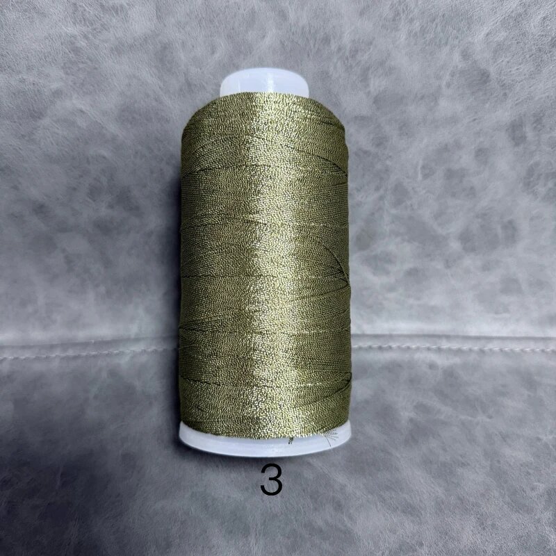 Sanbest металлическая нить золотая 6-прядная для рукоделия 3