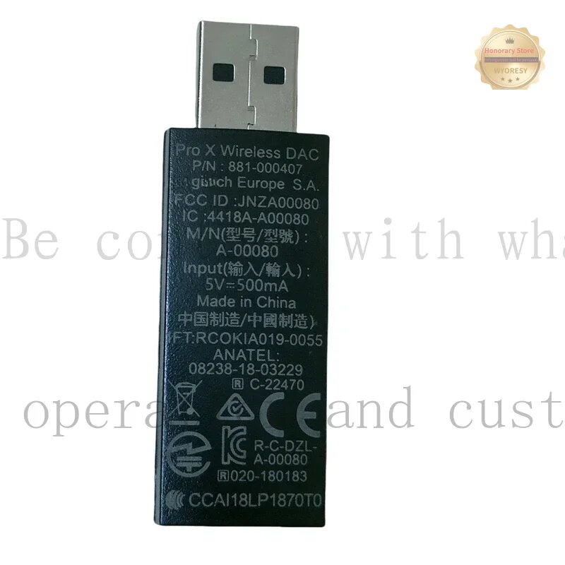 WY USB-приемник для беспроводной игровой гарнитуры Logitech G PRO X USB-адаптер