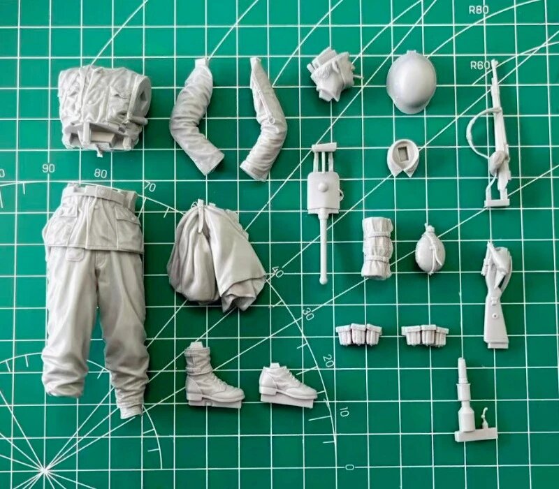 Набор для сборки модели JIJIE Poteau Ambush Battle Panzergrenadier 1/16