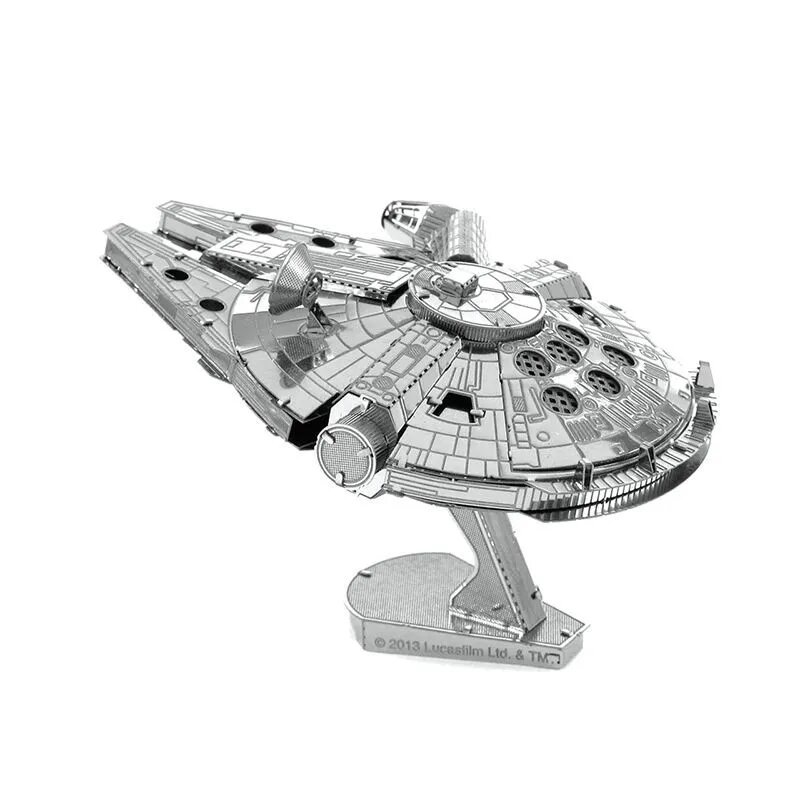 3D-пазл Millennium Falcon из нержавеющей стали для мальчиков и девочек, для взрослых — фото 1