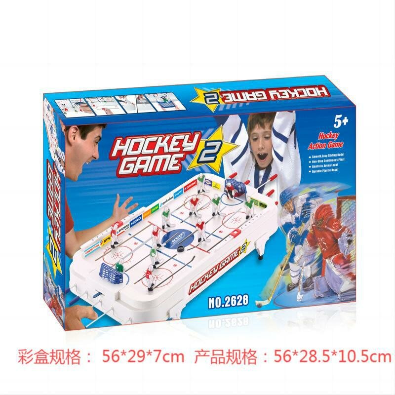 Детский настольный хоккей, настольный футбол, игра для двух игроков, соревновательная игра, интерактивная игрушка для родителей и детей, русская упаковка