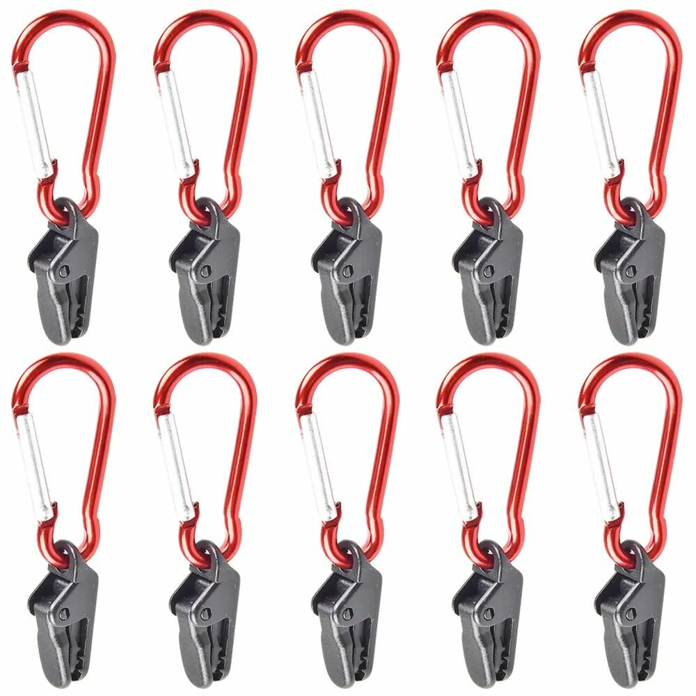 20 шт. Аксессуары для кемпинговых палаток. Ветрозащитная фиксированная клипса. Для прочного укрепления тента палатки