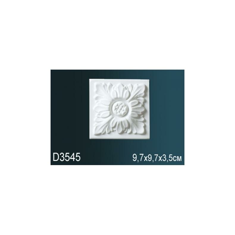 Обрамление дверных проемов из полиуретана Перфект D3545 97*35*97мм под покраску 1 штука