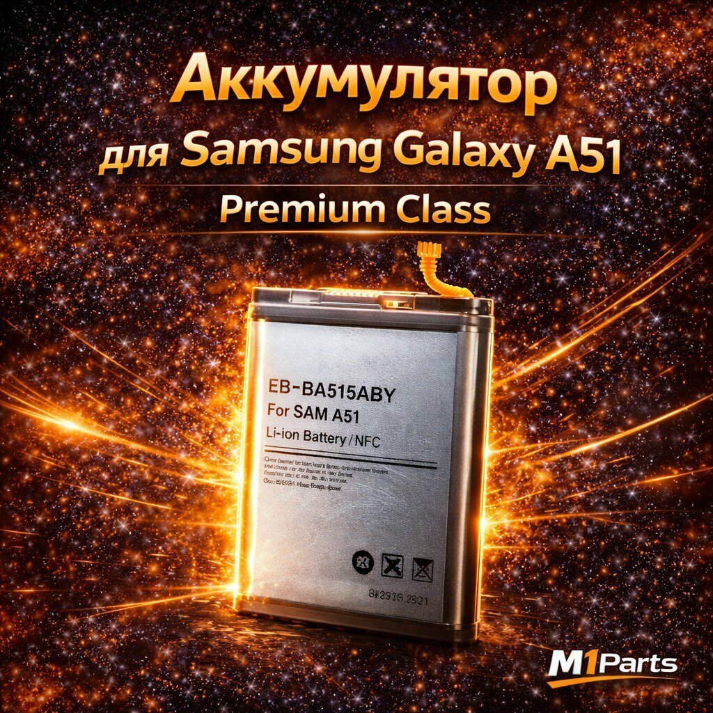 Аккумулятор для Samsung Galaxy A51 (A515F) (EB-BA515ABY) premium class