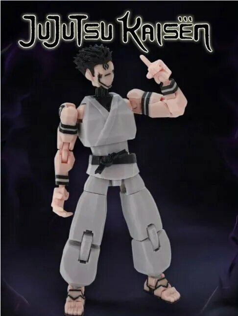 Jujutsu Kaisen (Сукуна в сером одеянии-14cm) Lucky Dummy 13,3D-печатный Подвижный Манекен