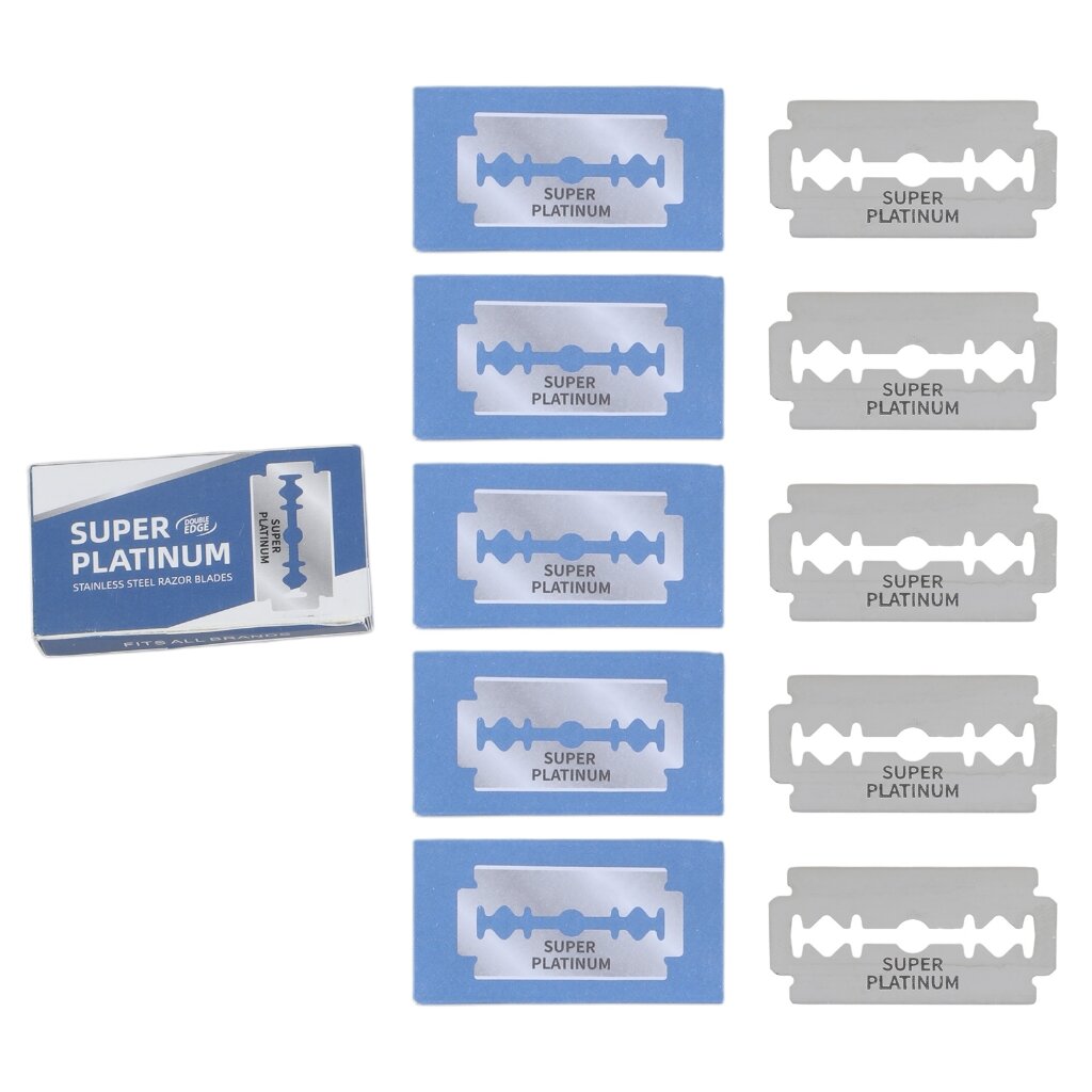 Бритвенные Лезвия Из Нержавеющей Стали для Мужчин Безопасные Бритвы Для Бритья С Прямым Лезвием