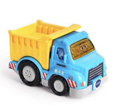 Игрушечная машинка VTech Magic Track - маленькая машинка, полицейская машинка, машинка для гоночной трассы со звуком, светом и музыкой.