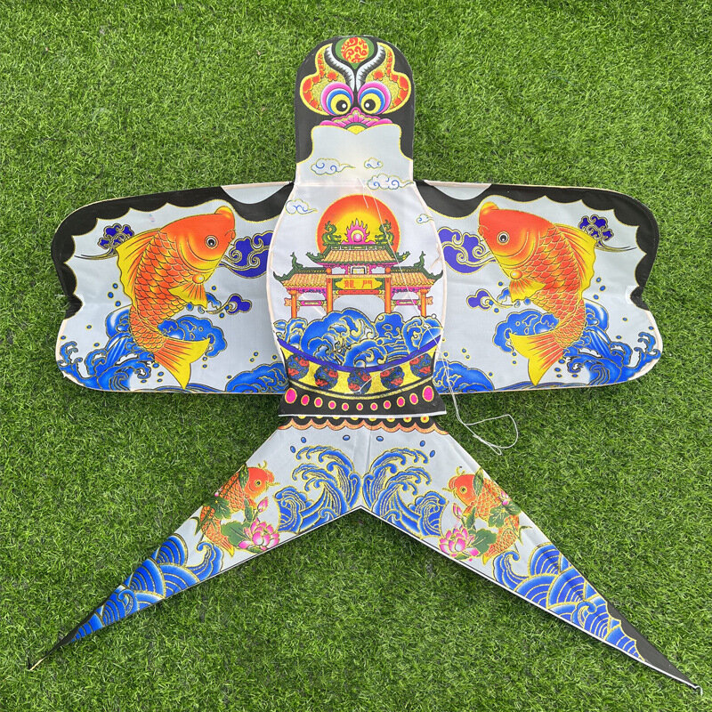 2025 Вэйфан Традиционный бумажный змей DIY Набор материалов для ручной работы Древний стиль Реквизит для фотографии Бумажный змей Подвеска для ветра