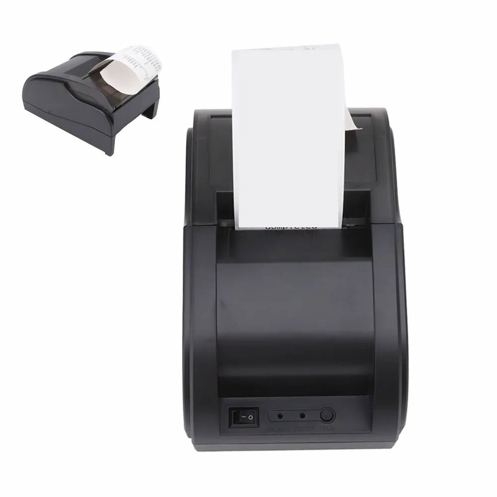 Принтер для чеков , черный матовый