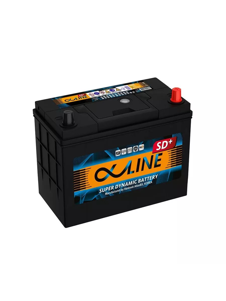 Аккумулятор ALPHALINE SD 70B24L 12V 55Ач обр. пол.