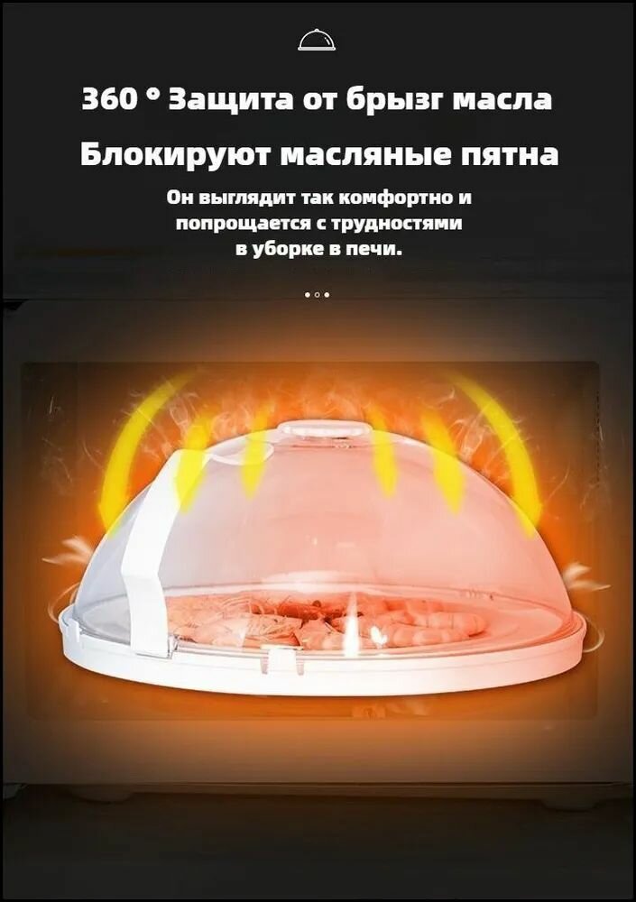 Крышка для СВЧ, диаметр: 26.5