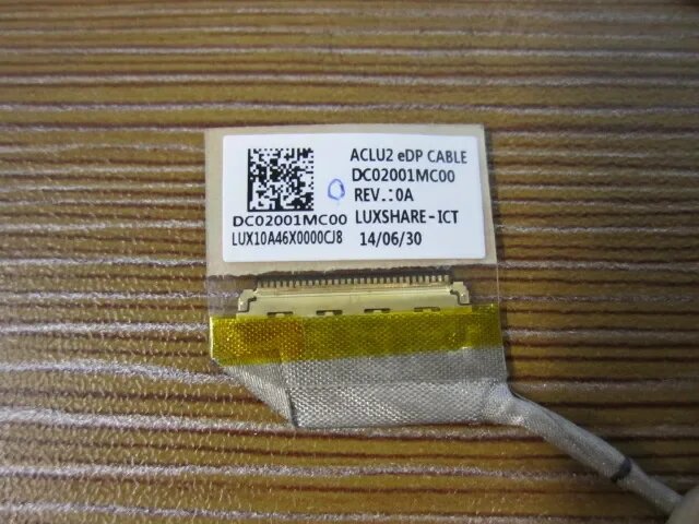 Кабель eDP Lenovo DC02001MC00 LUXSHARE